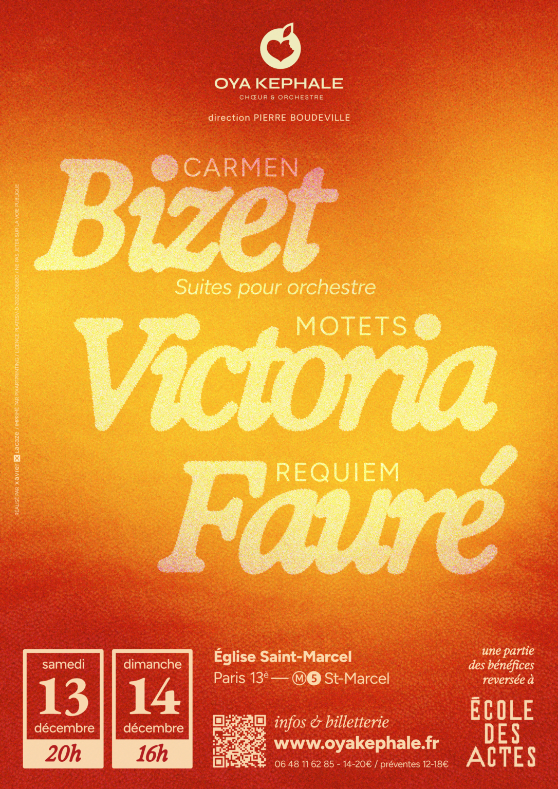 Concert Bizet, Victoria, Fauré - Oya Kephale